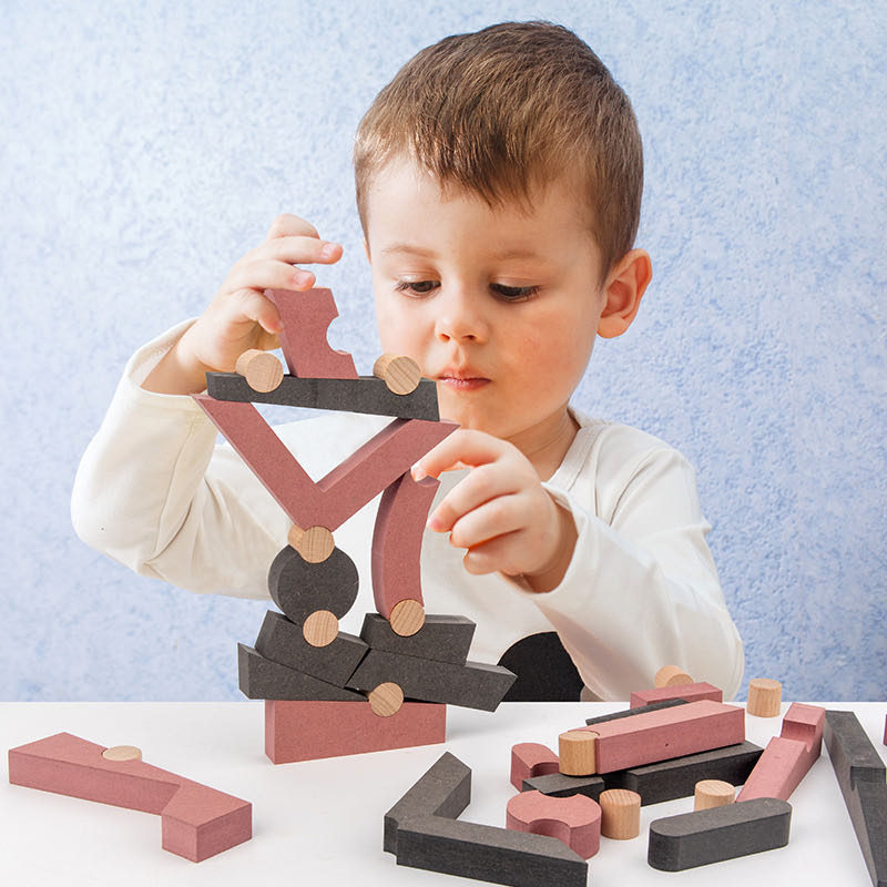 Balancing Blocks Box set kids STEM Montessori – Specialty Toys Australia