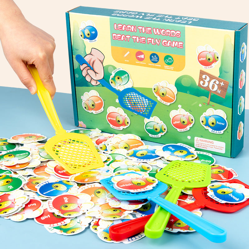Learn The word Beat the fly game - Alphabet learning toys – Specialty ...