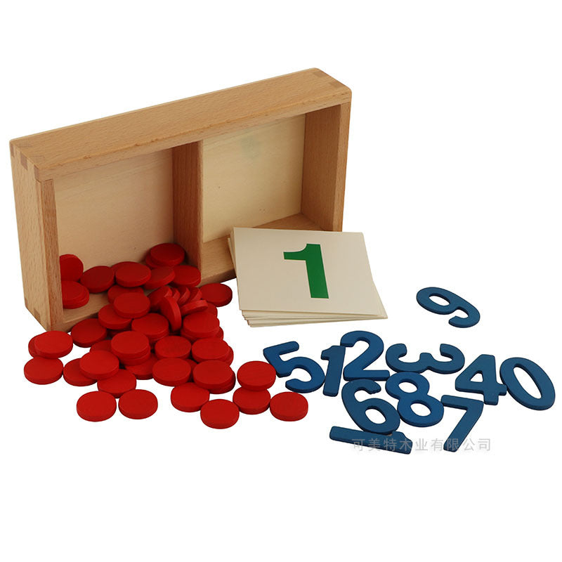 Montessori Number and Counter Box - Best montessori toys – Specialty ...