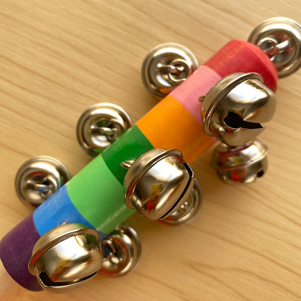 Wooden Bell Stick Set of 4 - Musical Instrument – Specialty Toys Australia