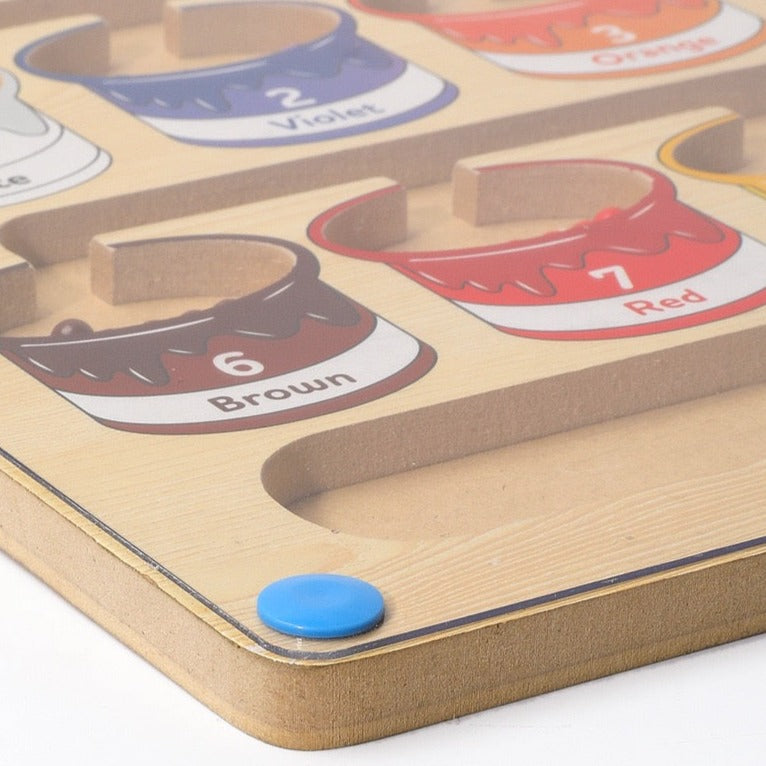 Large Magnetic Board Colour and Number Sorting Maze - The Best Fine Mo ...