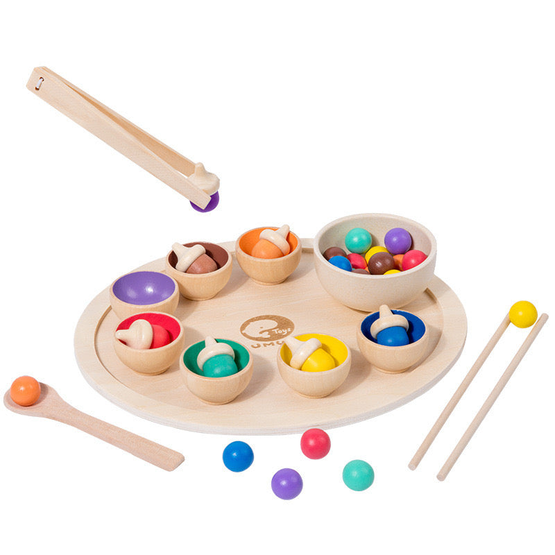 Wooden Color Sorting Game- The Best Fine Motor Toys – Specialty Toys ...