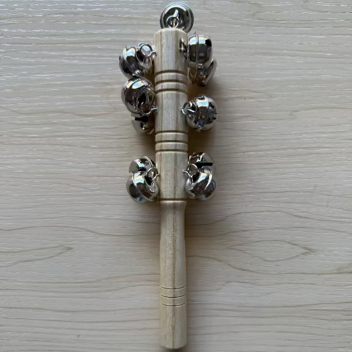 Natural Wooden Bell Stick Set of 4 – Specialty Toys Australia