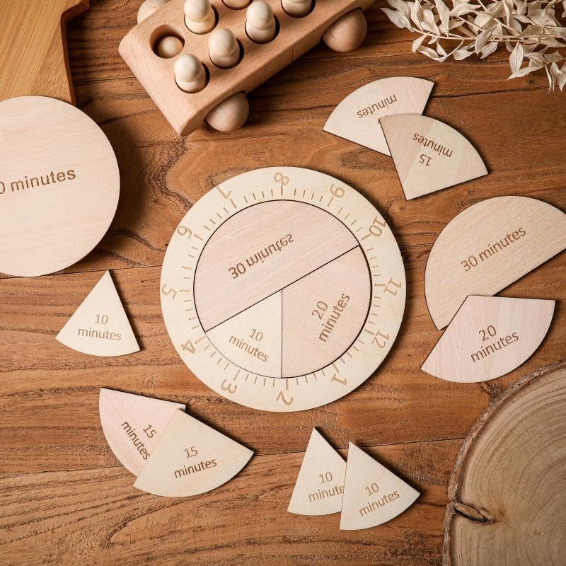 Wooden Clock Puzzle - Best Mathematical Toys – Specialty Toys Australia