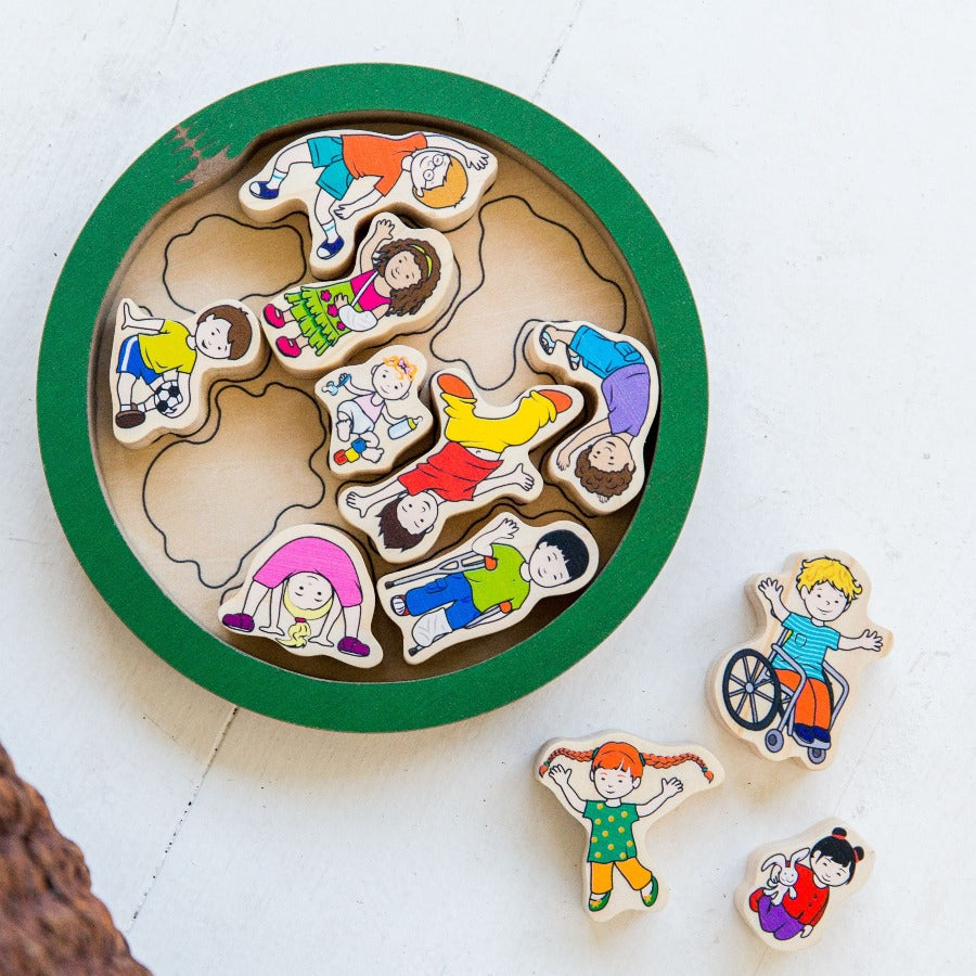 Inclusion Puzzle - Open Ended Learning Toys – Specialty Toys Australia