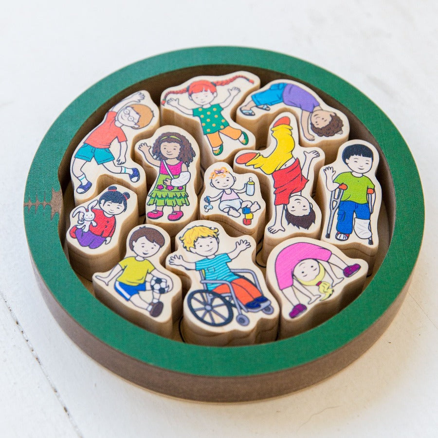 Inclusion Puzzle - Open Ended Learning Toys – Specialty Toys Australia