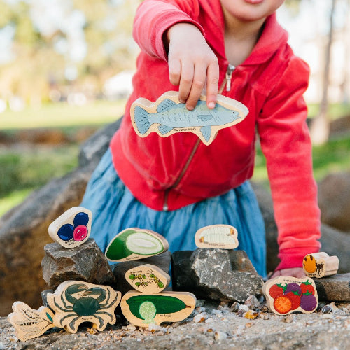 Wooden Indigenous Tucker - Best Open- Ended Play Toys – Specialty Toys ...