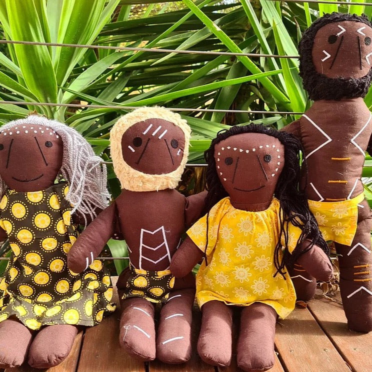 Aboriginal Dolls - Set of Four - Imaginative Play Toys – Specialty Toys ...