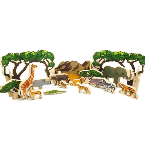 Animals in the Wild - Best Open-Ended Play Toys – Specialty Toys Australia