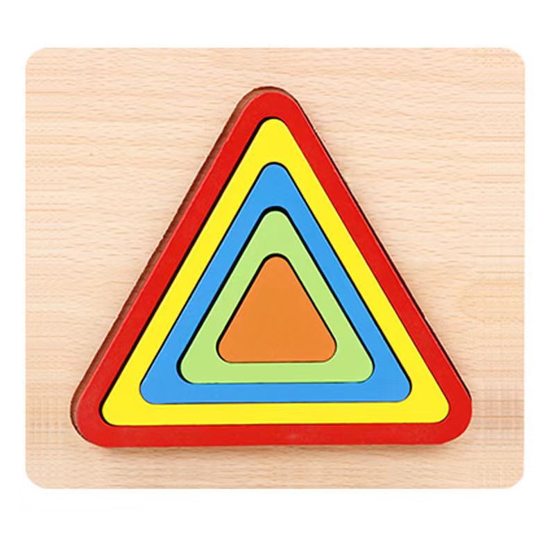 Wooden Shape Puzzles set of 3 - Best Wooden Open Ended Toys – Specialty ...