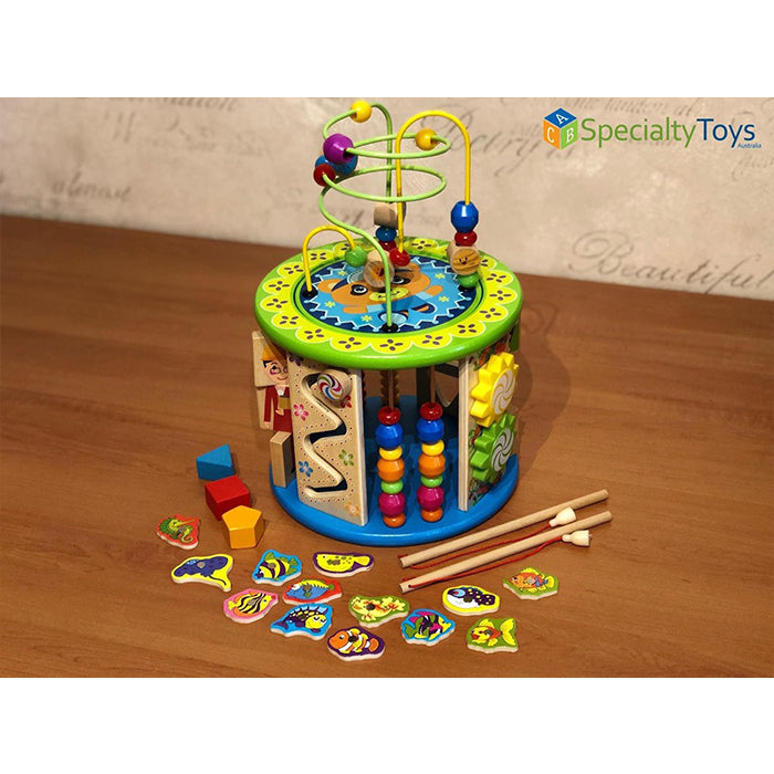 Wooden Tactile Multi-Activity Set Montessori Play – Specialty Toys ...
