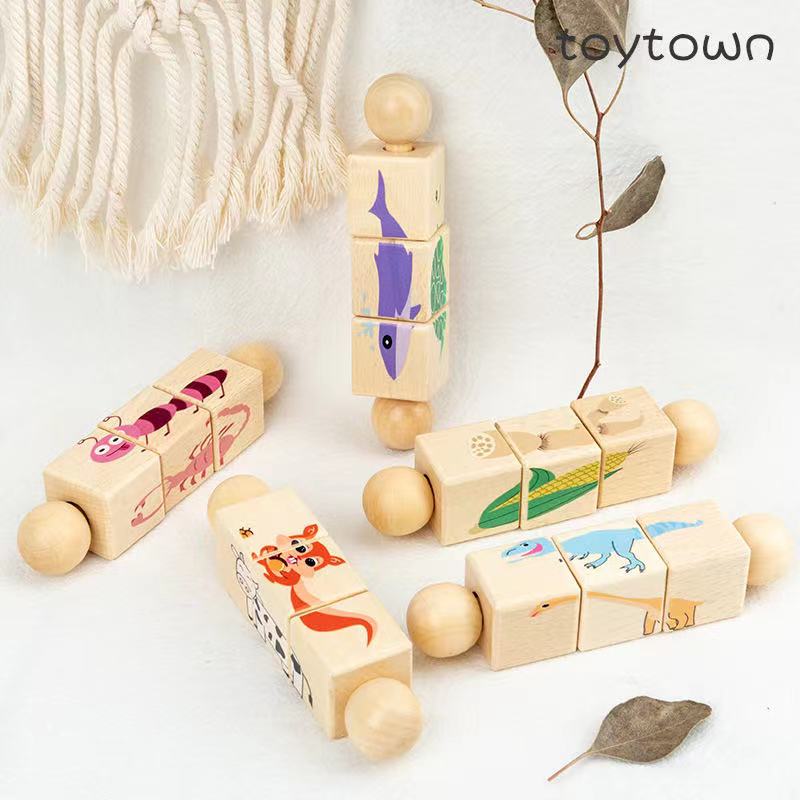 Wooden Rotating Animal Puzzle - Best Montessori Toys – Specialty Toys ...