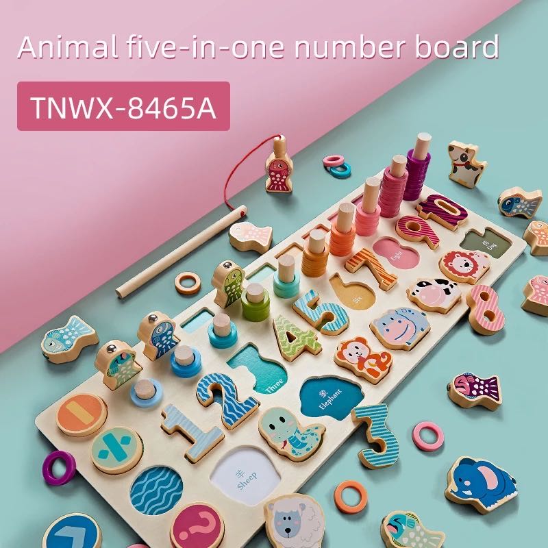 Wooden Number Counting Board -Mathematics Educational Toys – Specialty ...