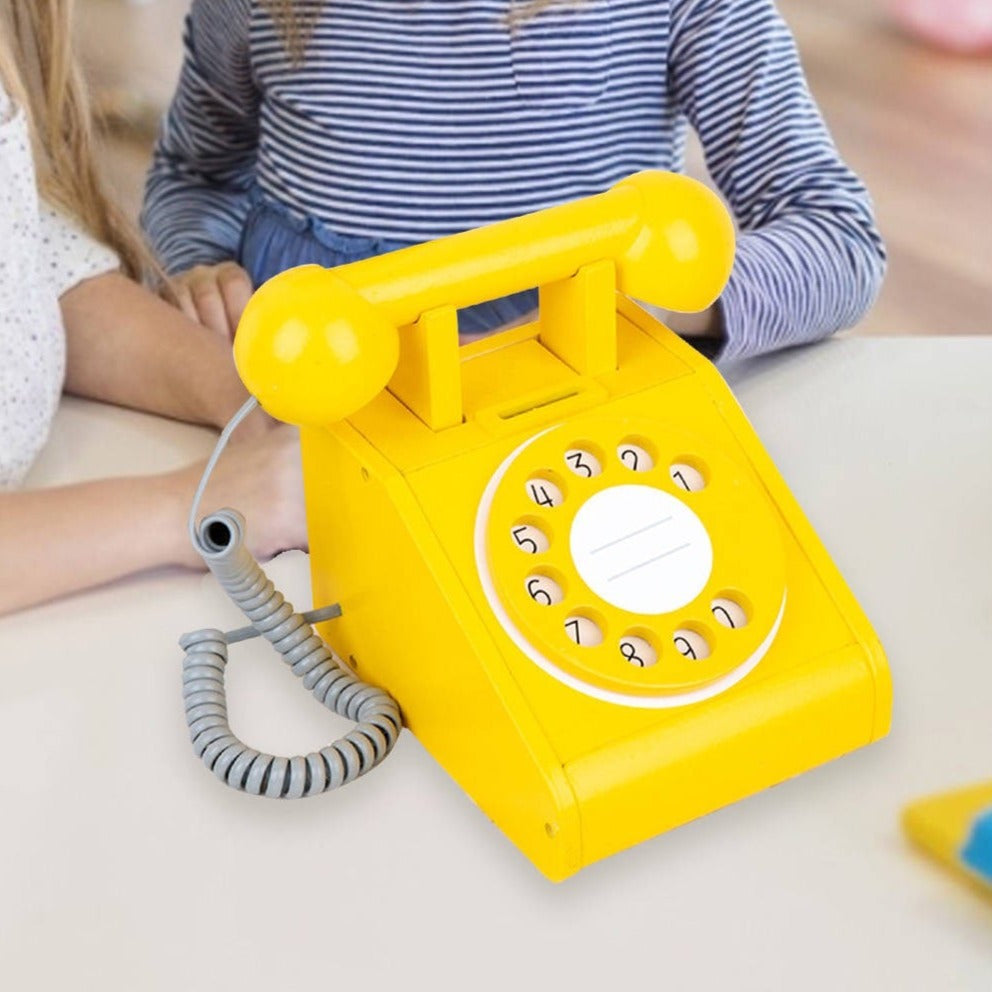 Wooden Telephone - Best Open Ended Play Toys – Specialty Toys Australia