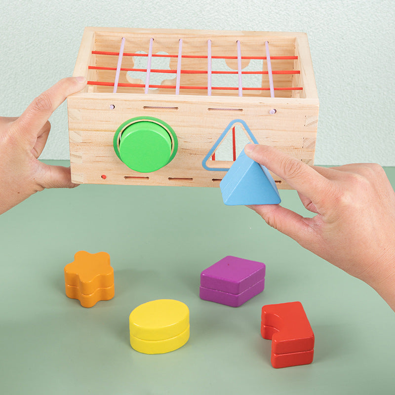 Wooden Shape Box - Mathematics Educational Toys – Specialty Toys Australia