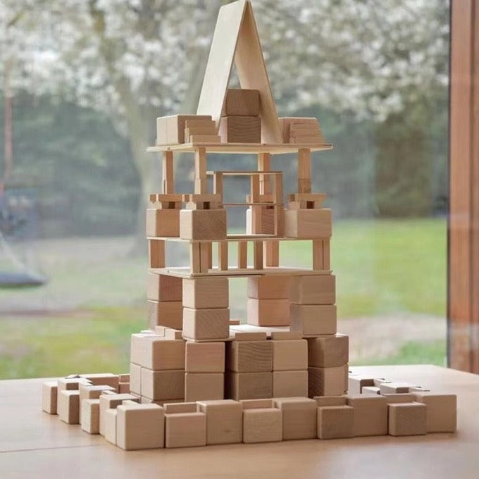 Wooden Nature Create Building blocks - Open Ended Wooden Toys ...