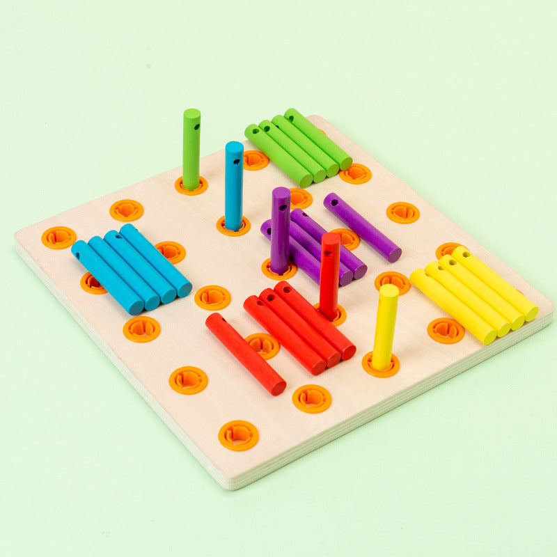 Wooden Threading Board - Fine Motor Toys – Specialty Toys Australia