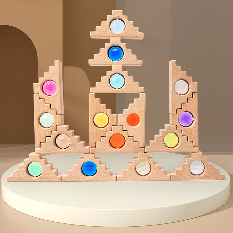Rainbow Gem Blocks - Best Open Ended Toys – Specialty Toys Australia
