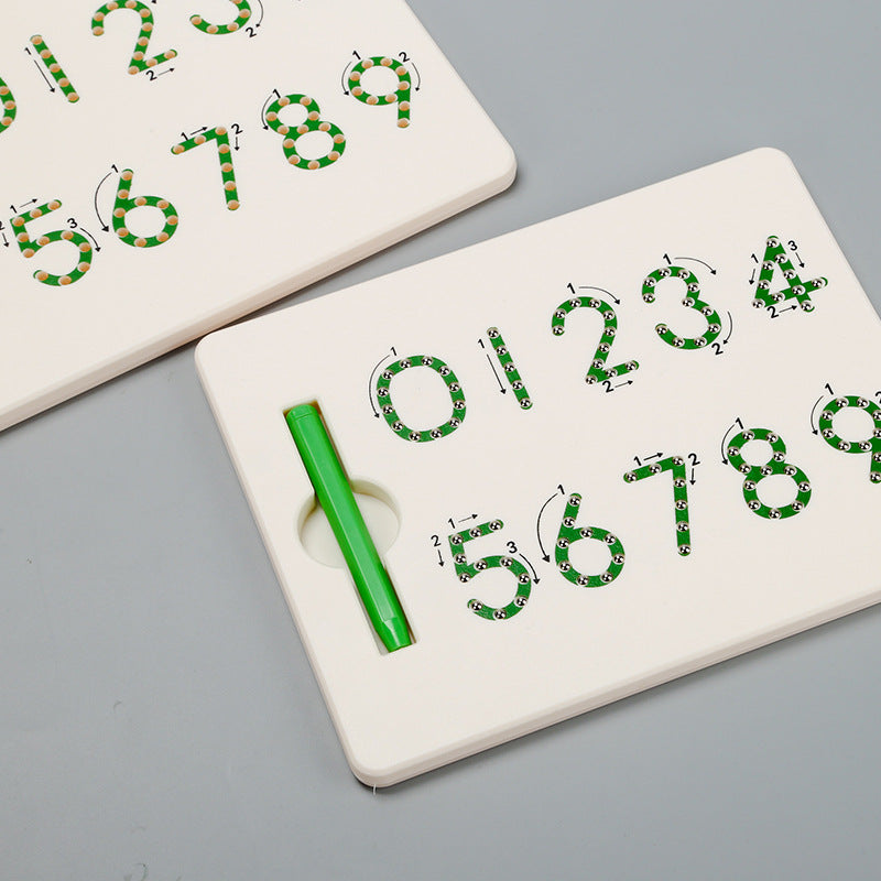 Number Magnetic Bead Board- Fine motor skills toys – Specialty Toys ...