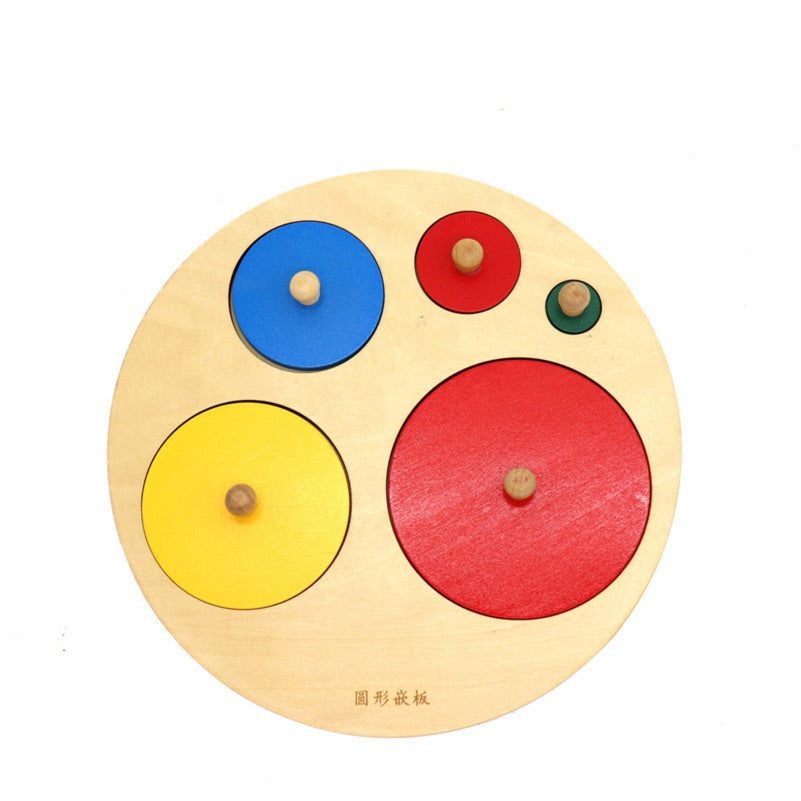 Wooden Circle Puzzle- Best montessori toys – Specialty Toys Australia