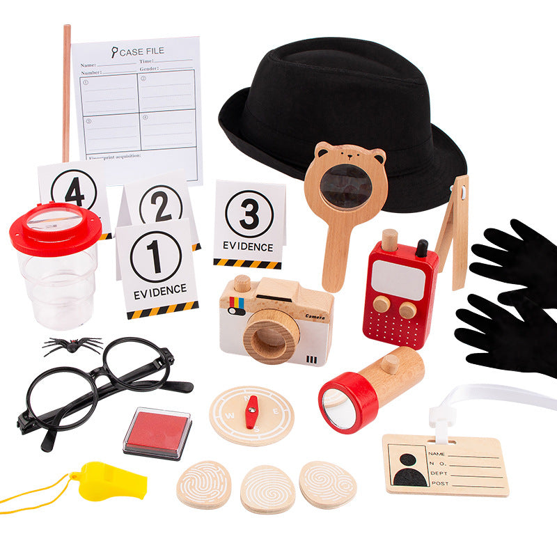 Detective Set - Best Open Ended Wooden Toys – Specialty Toys Australia